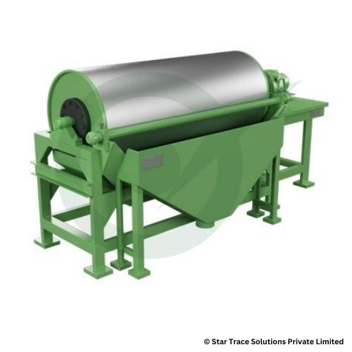 Wet Drum Magnetic Separator | Star Trace Solutions Pvt. Ltd.