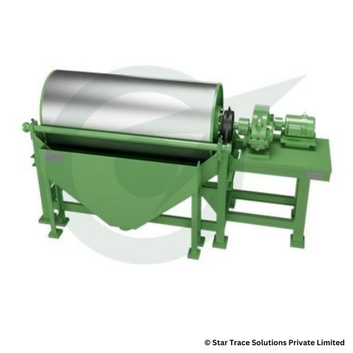 Wet Drum Magnetic Separator | Star Trace Solutions Pvt. Ltd.