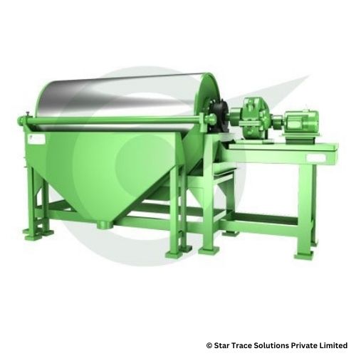 Wet Drum Magnetic Separator | Star Trace Solutions Pvt. Ltd.